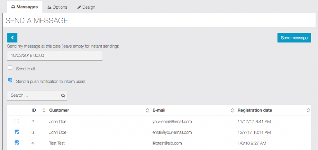 Inbox - Siberian CMS